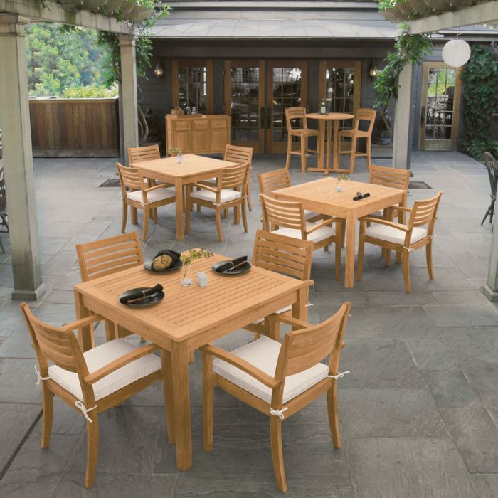 Square To Round Tables